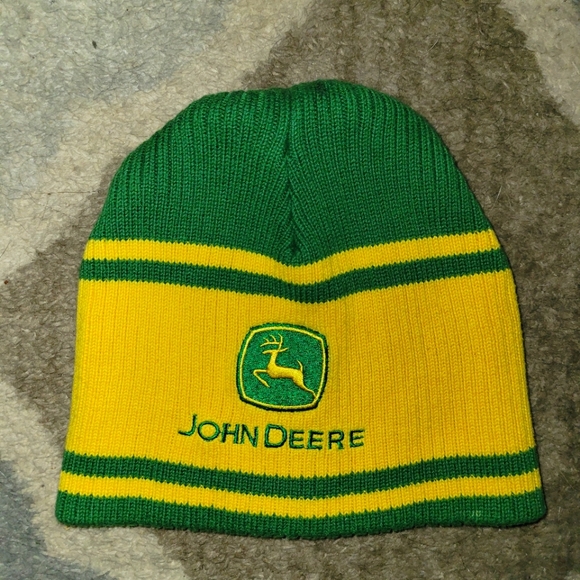 John Deere | Accessories | John Deere Toboggan Beanie Hat | Poshmark